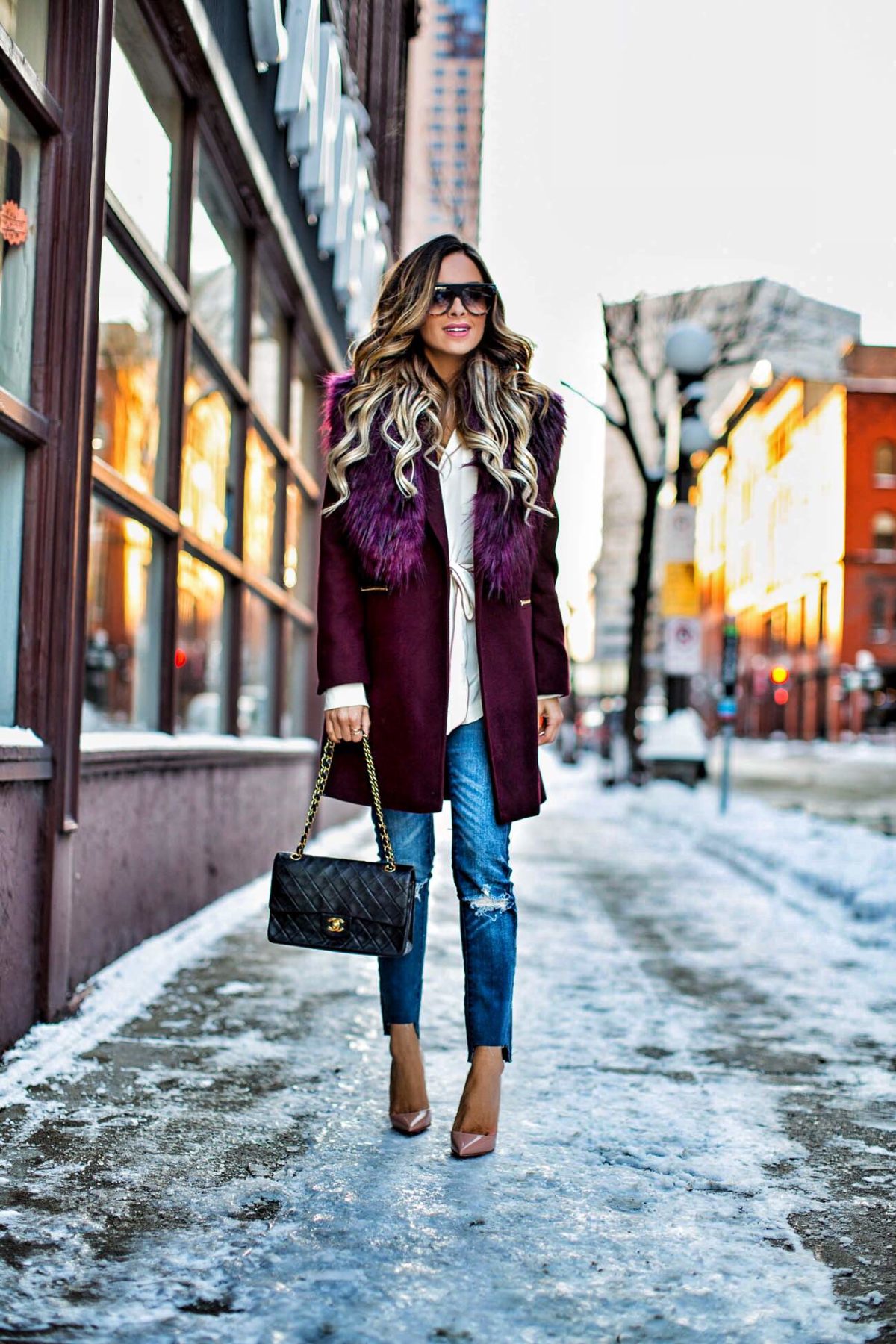 My Go-To Winter Outfit Combo. - Mia Mia Mine