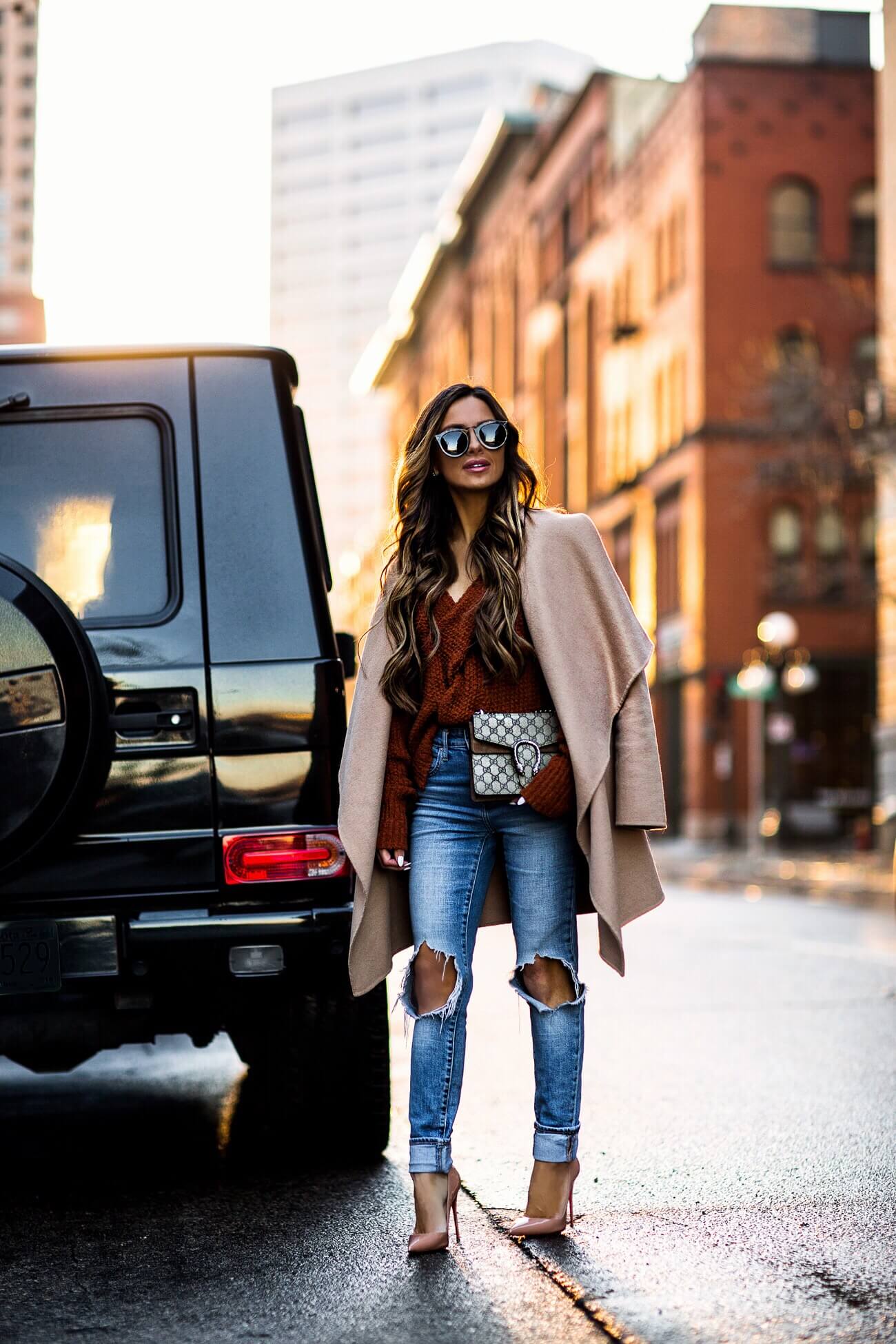 How I Style A Winter Outfit - Mia Mia Mine