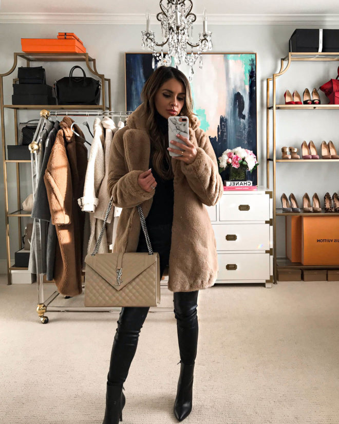 Mia Mia Mine Faux Fur Coat Mia Mia Mine