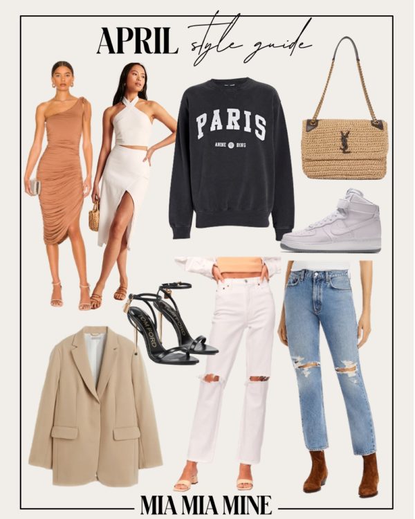 Monthly Shopping Guide: What to Buy in April - Mia Mia Mine