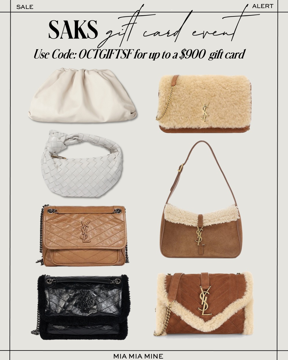 10 Designer Handbags Worth Buying from the Saks Gift Card Event - Mia ...