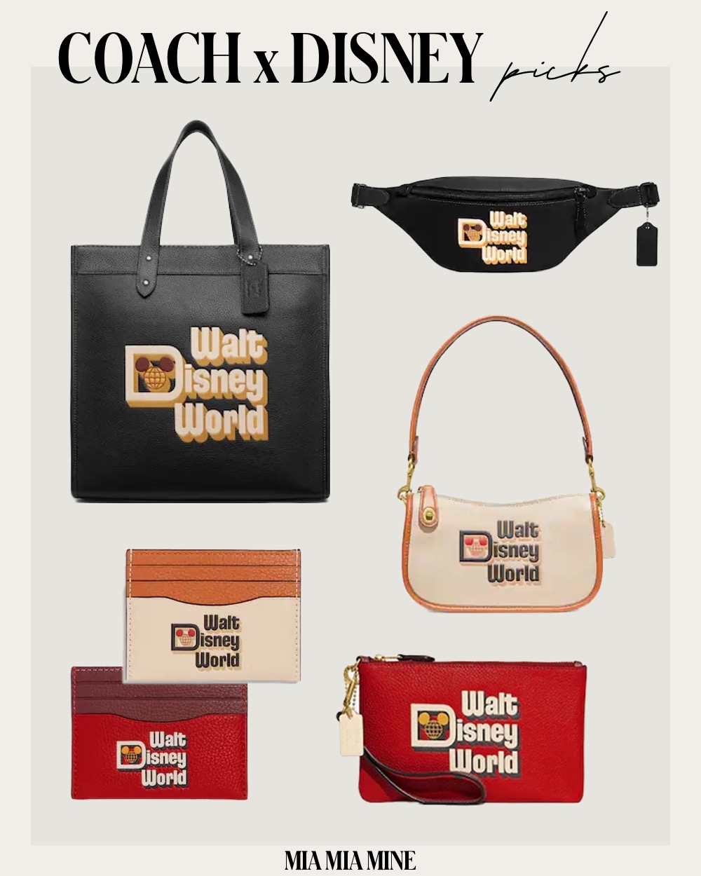 What I'm Coveting from the Coach x Disney Collection - Mia Mia Mine