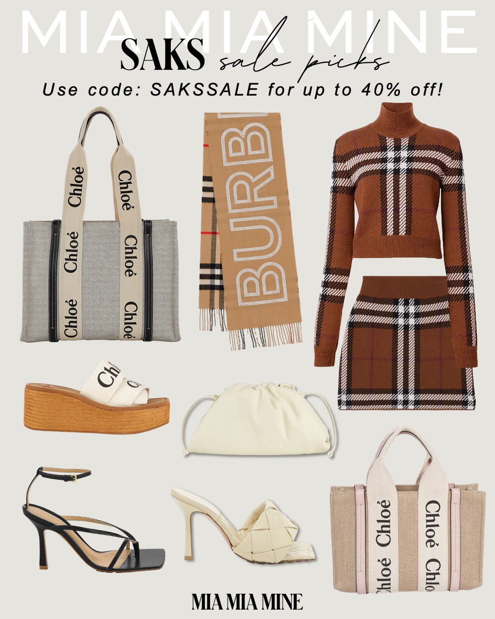 Top Designer Deals to Score from the Saks Fifth Avenue Sale - Mia Mia Mine