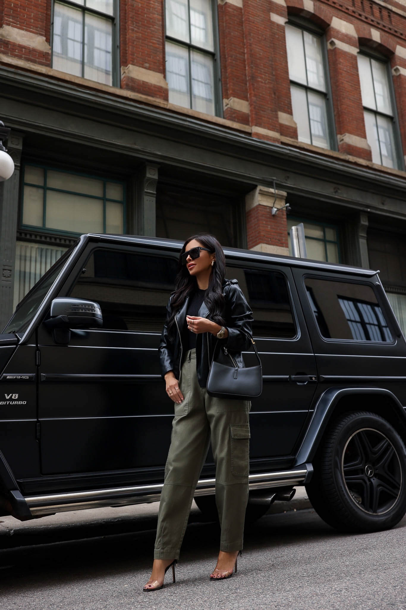 3 Stunning Ways to Style A Faux Leather Jacket - Mia Mia Mine