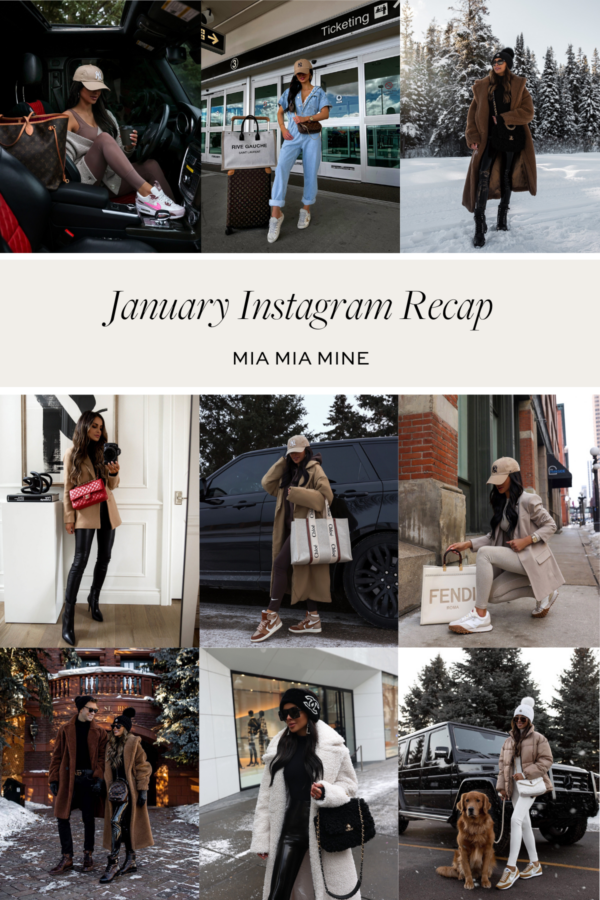 January Instagram Recap - Mia Mia Mine