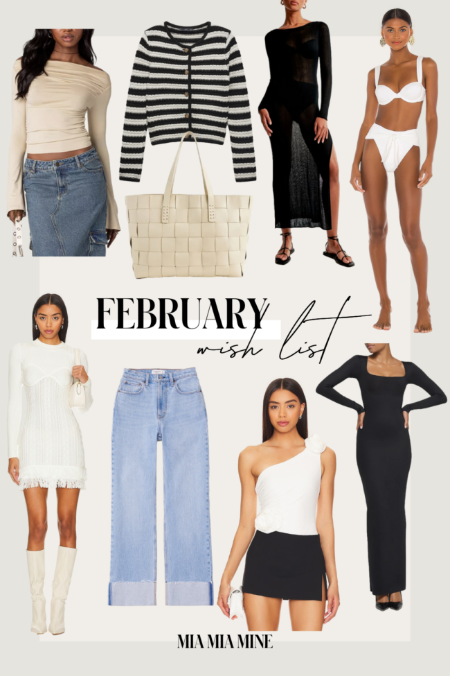 Monthly Shopping Guide: What to Buy in February - Mia Mia Mine