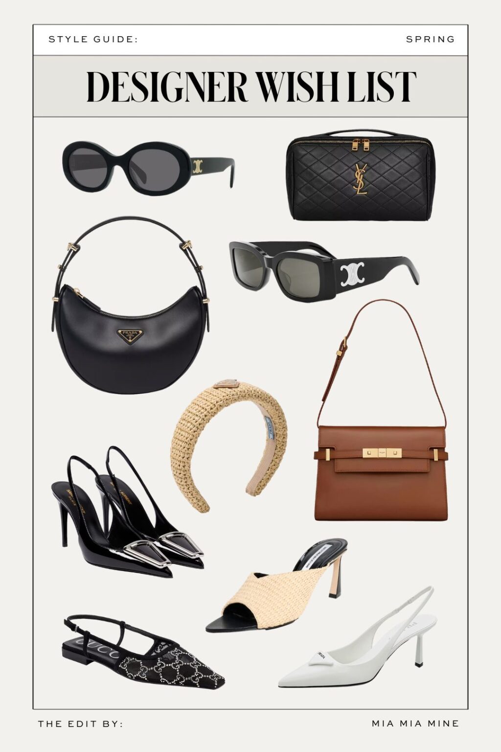 The Designer Pieces on My Spring Wish List - Mia Mia Mine