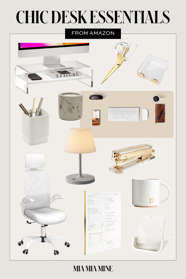 Amazon Desk Essentials to Transform Your Workspace - Mia Mia Mine