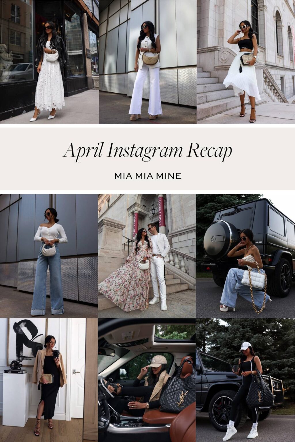 April Instagram Recap - Mia Mia Mine