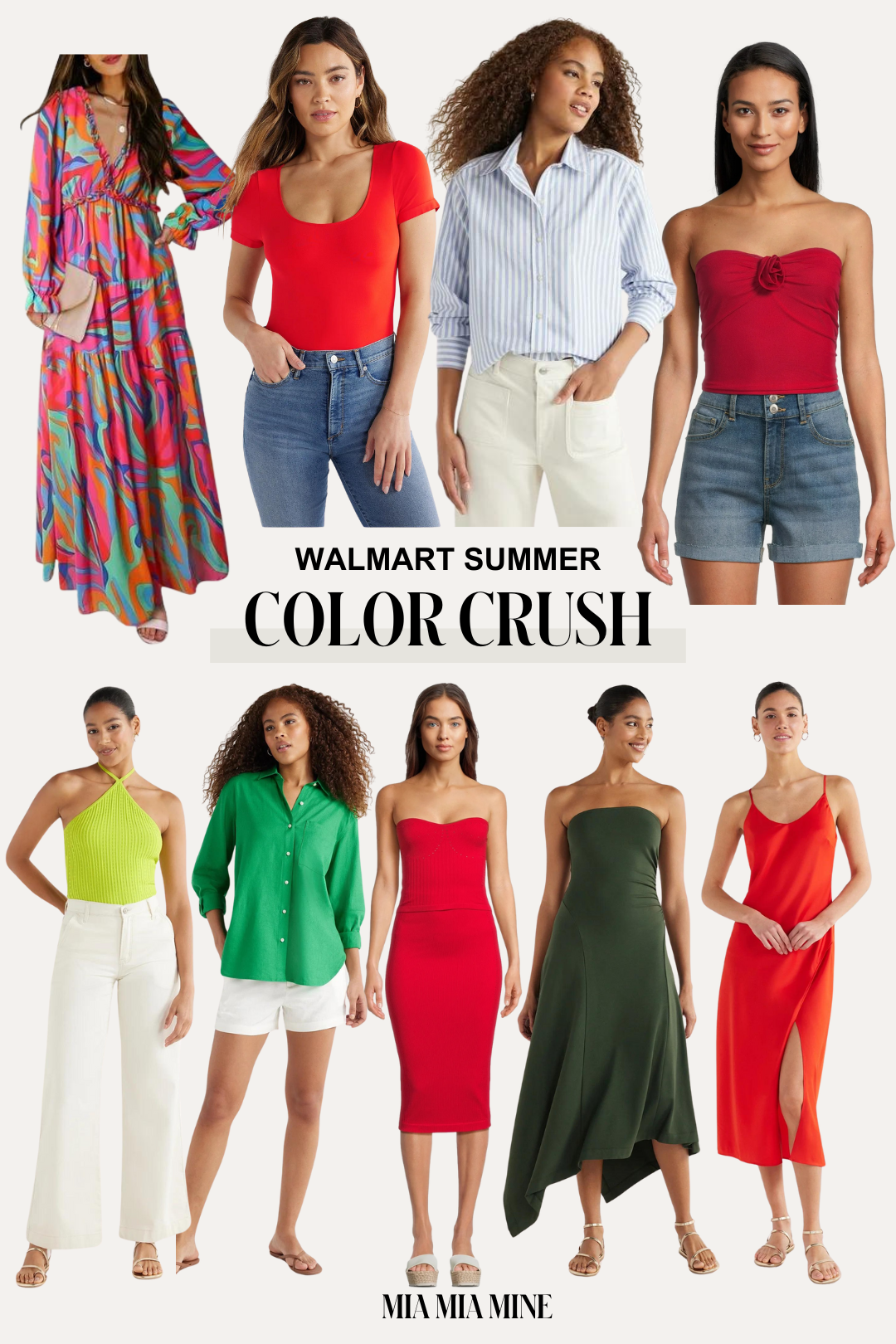 How to Add Color to Your Summer Wardrobe On Any Budget - Mia Mia Mine