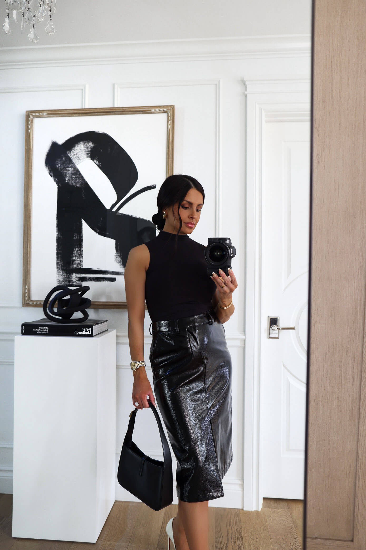 4 Ways to Wear a Faux Leather Skirt This Fall - Mia Mia Mine