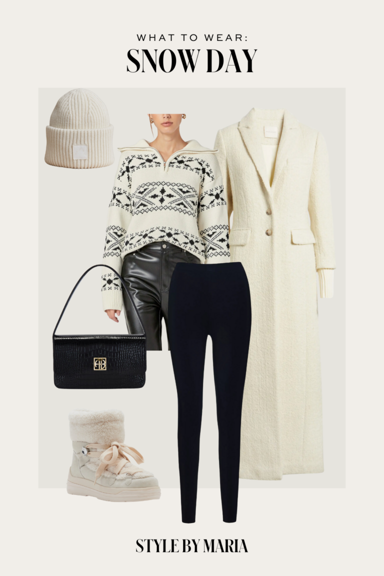 Styled by Maria: Everyday Winter Outfit Ideas - Mia Mia Mine