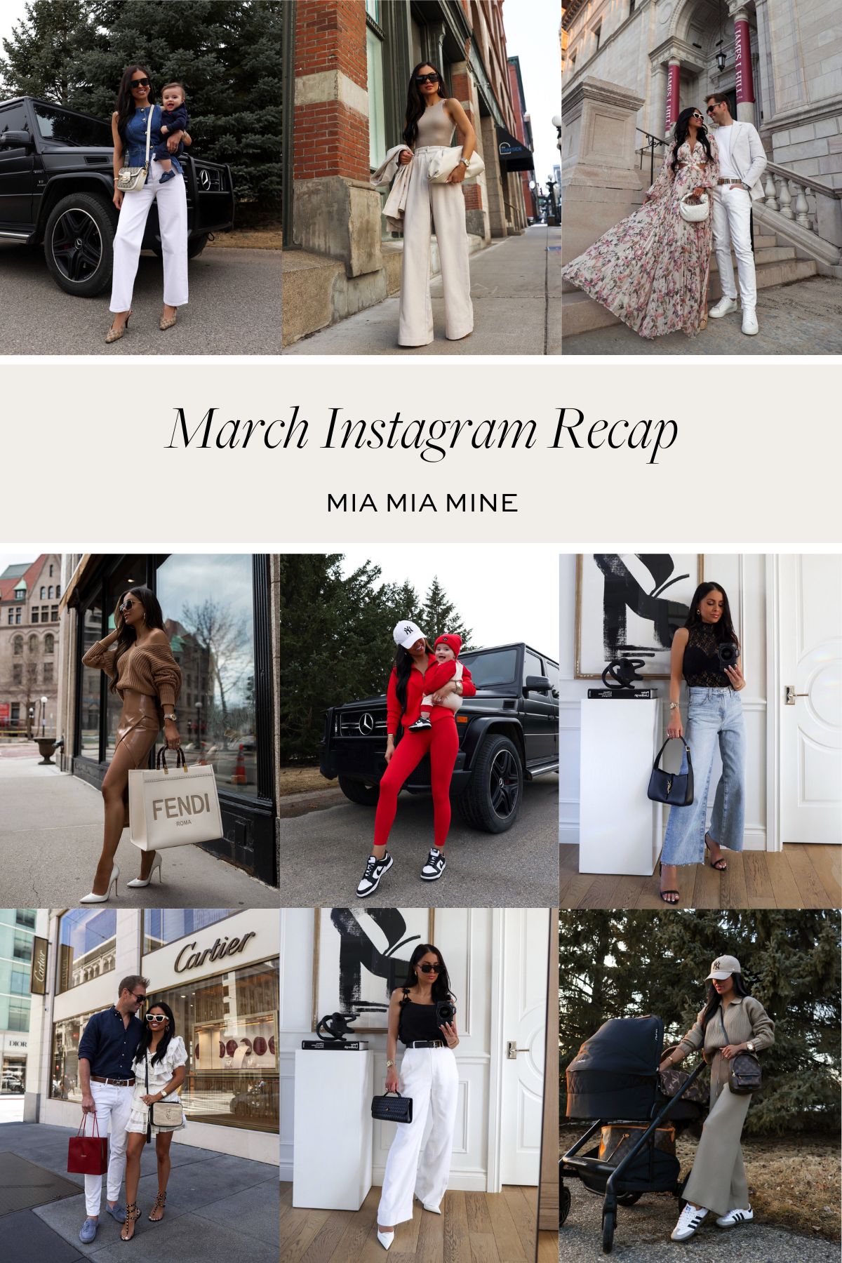 March Instagram Recap - Mia Mia Mine