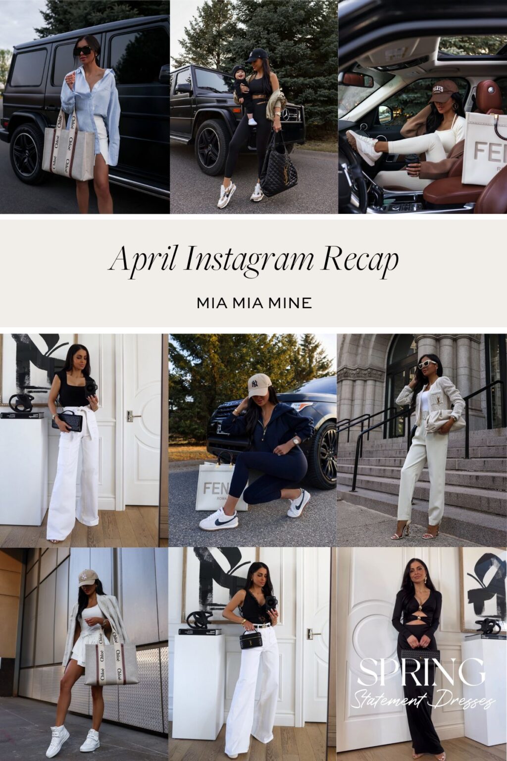 April Instagram Recap - Mia Mia Mine