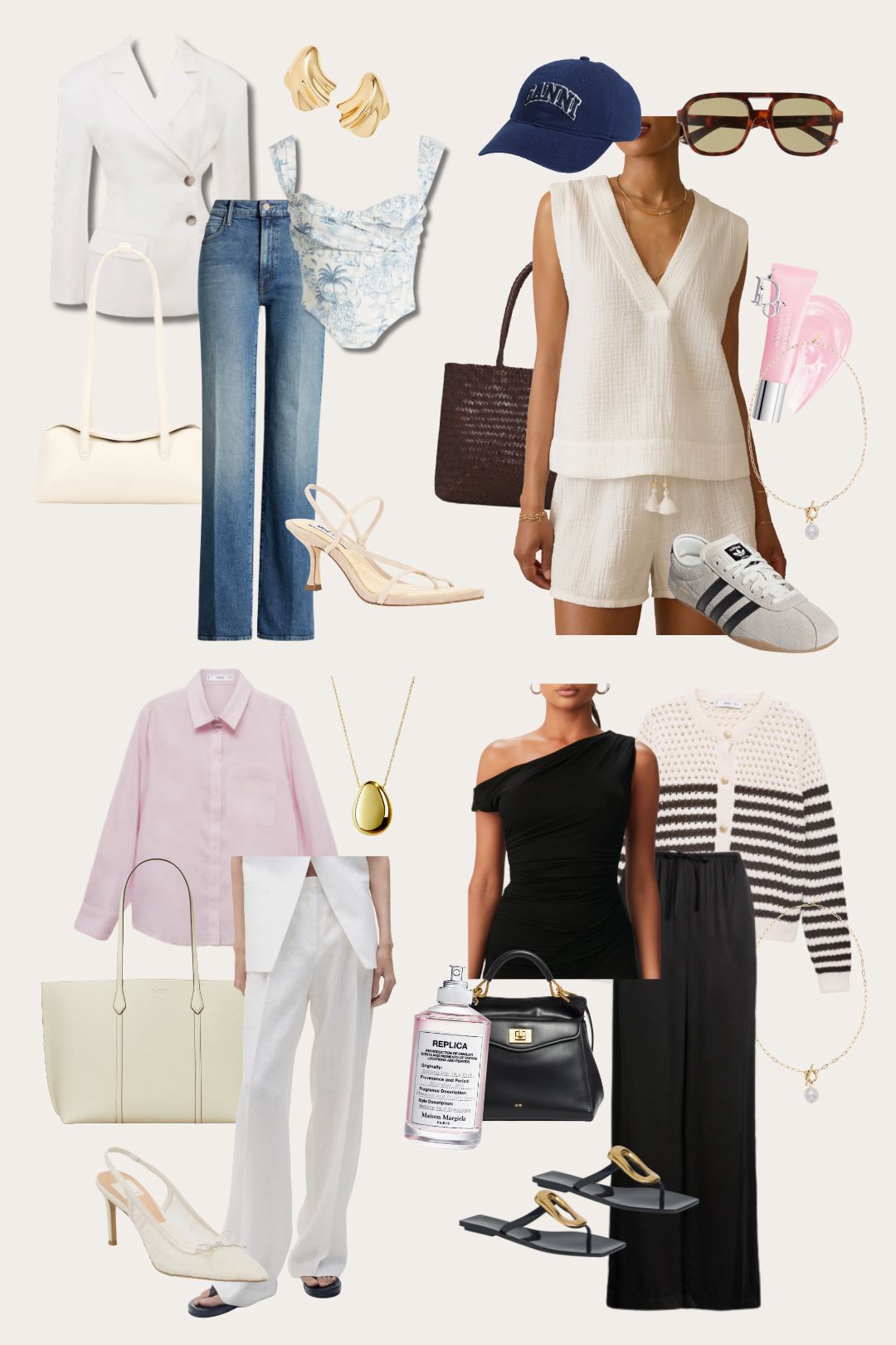 Styled by Maria: Chic Summer Outfits for Everyday of the Week - Mia Mia ...