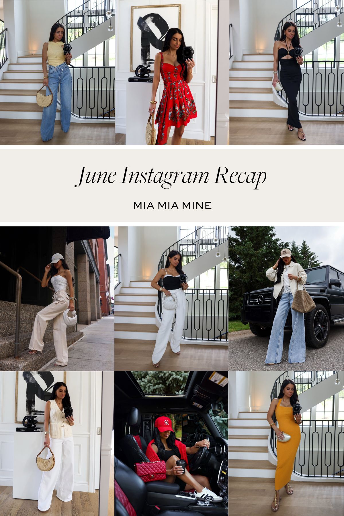 June Instagram Recap - Mia Mia Mine
